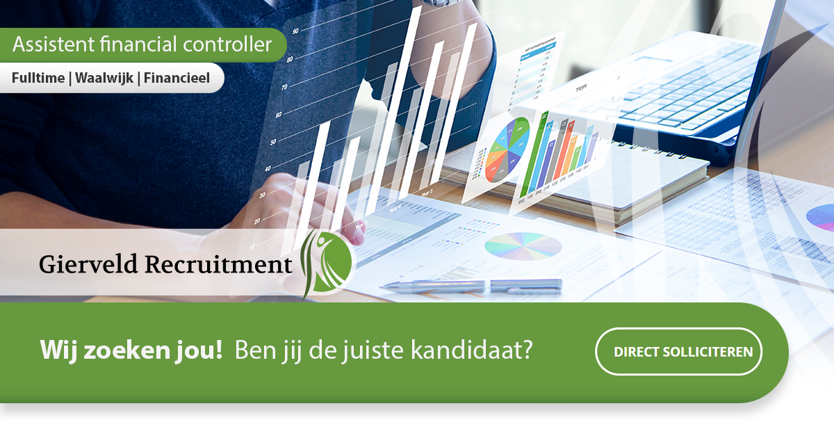 Assistent financial controller | Fulltime | Waalwijk